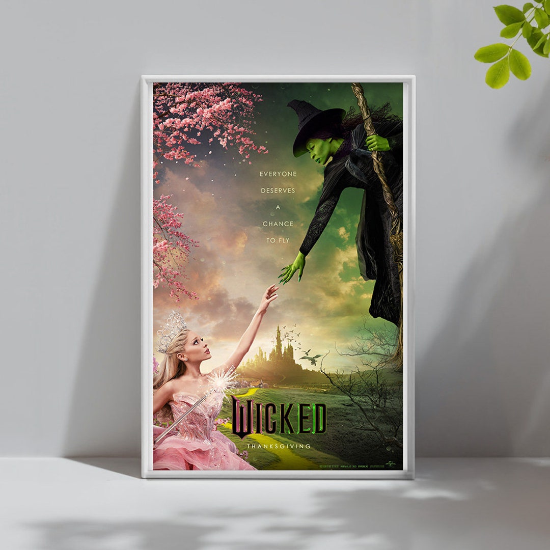 Wicked Movie Poster-limited Edition Collectibl-home Decor-gifts for Him ...