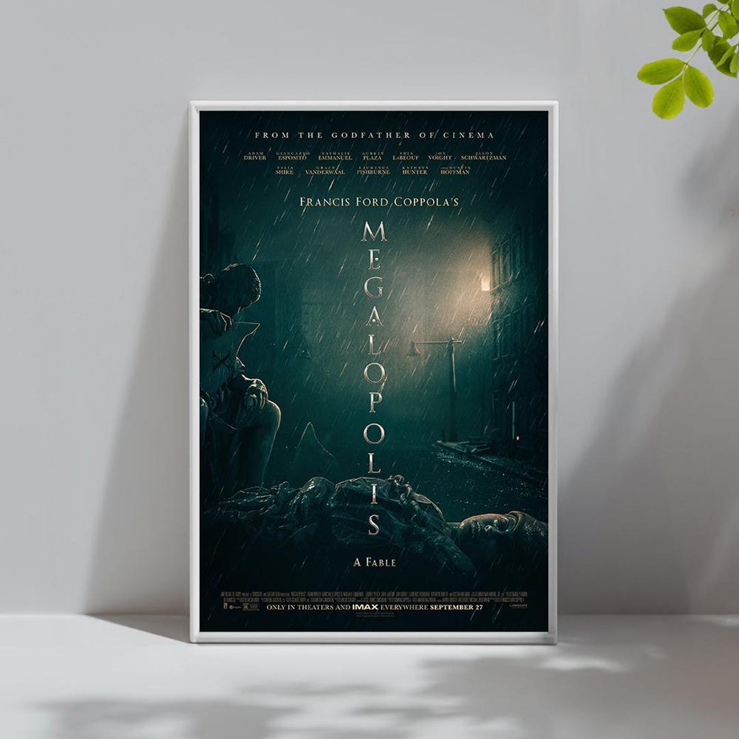 Megalopolis Movie Poster Movie Poster-limited Edition Collectibl-home ...