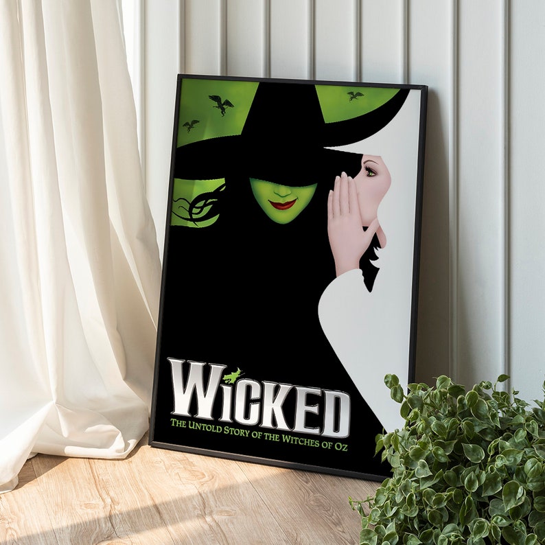Wicked Movie Poster-limited Edition Collectibl-home Decor-gifts for Him ...