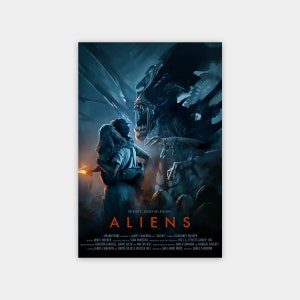 Aliens 1986 Movie Poster-limited Edition Collectibl-home Decor-gifts ...