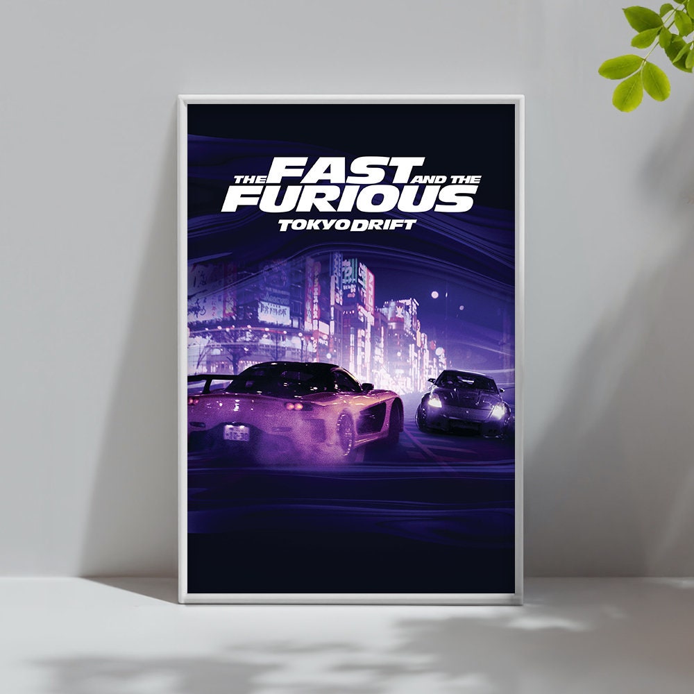 The Fast and the Furious Tokyo Drift Movie Poster-limited Edition ...