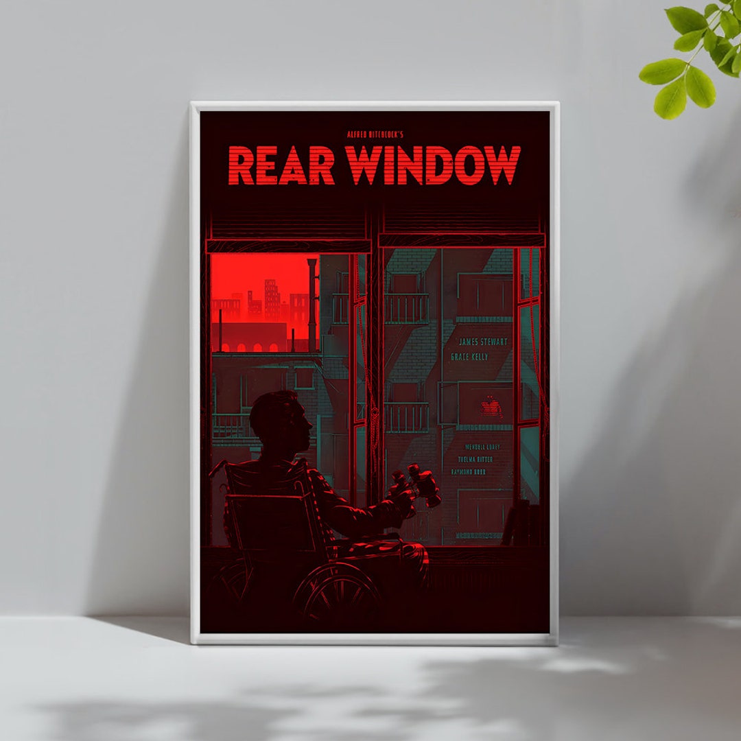 Rear Window Movie Poster-limited Edition Collectibl-home Decor-gifts ...