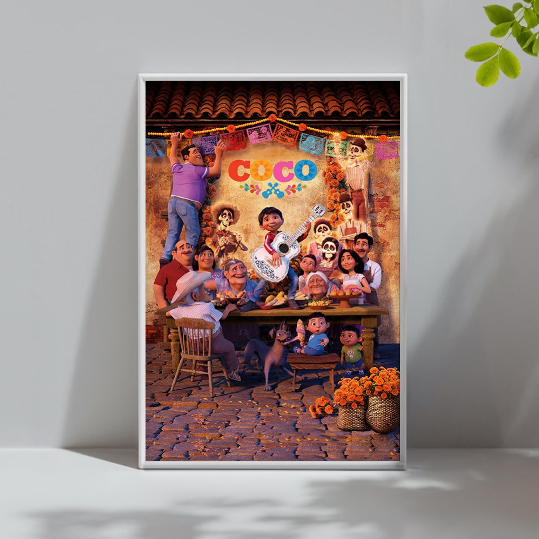 Coco Movie Poster-limited Edition Collectibl-home Decor-gifts for Him ...