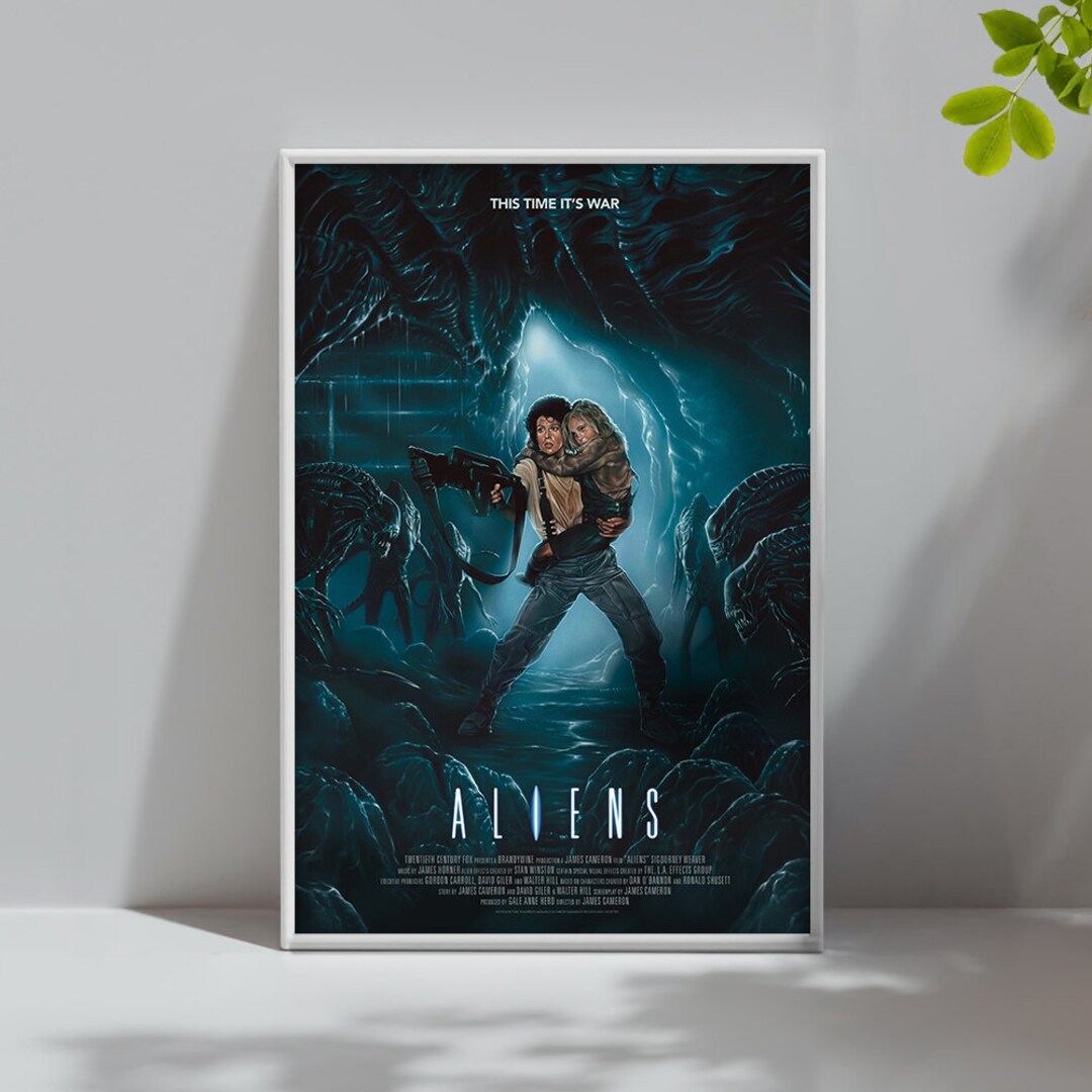 Aliens 1986 Movie Poster-limited Edition Collectibl-home Decor-gifts ...