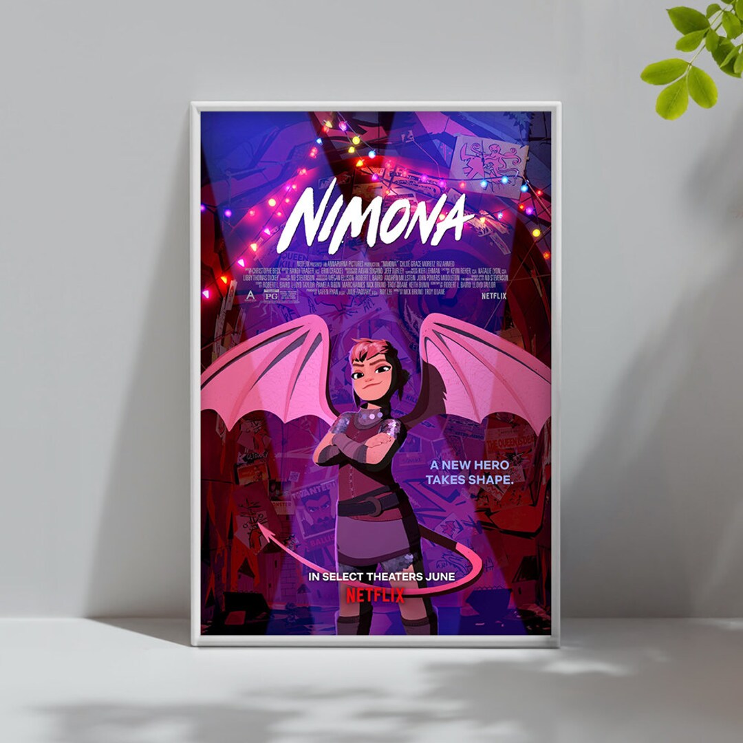 Nimona Movie Poster-limited Edition Collectibl-home Decor-gifts for Him ...