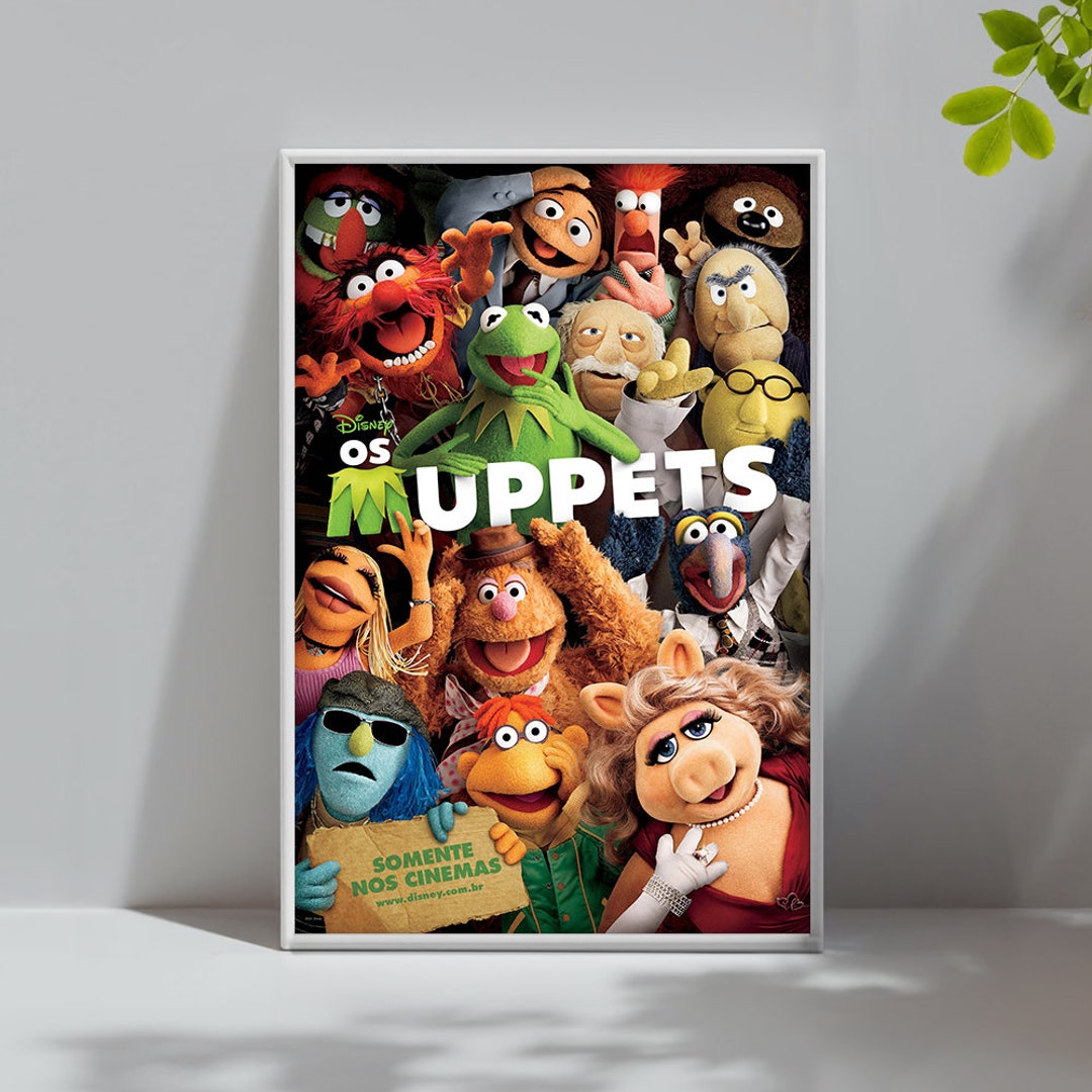 The Muppets Classic Anime Movie Poster-limited Edition Collectibl-home ...