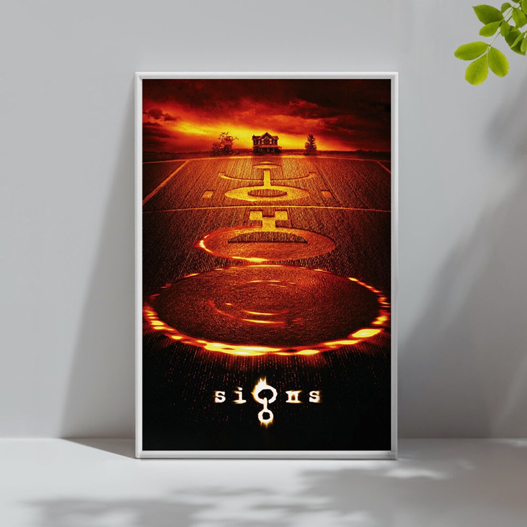 Signs Movie Poster-limited Edition Collectibl-home Decor-gifts for Him ...