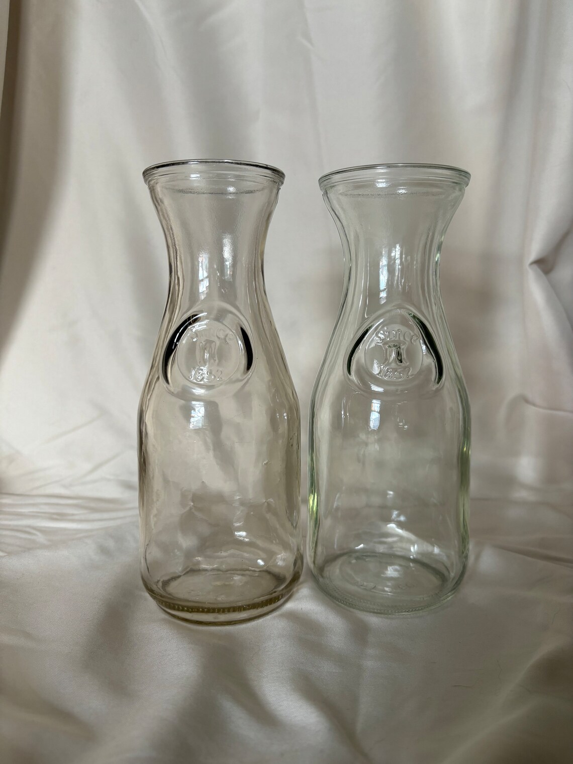 Embossed Half Liter Milk Bottles - Etsy