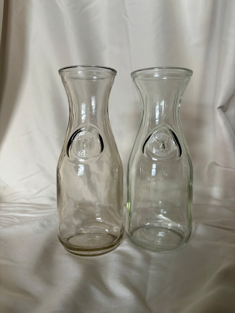 Embossed Half Liter Milk Bottles - Etsy