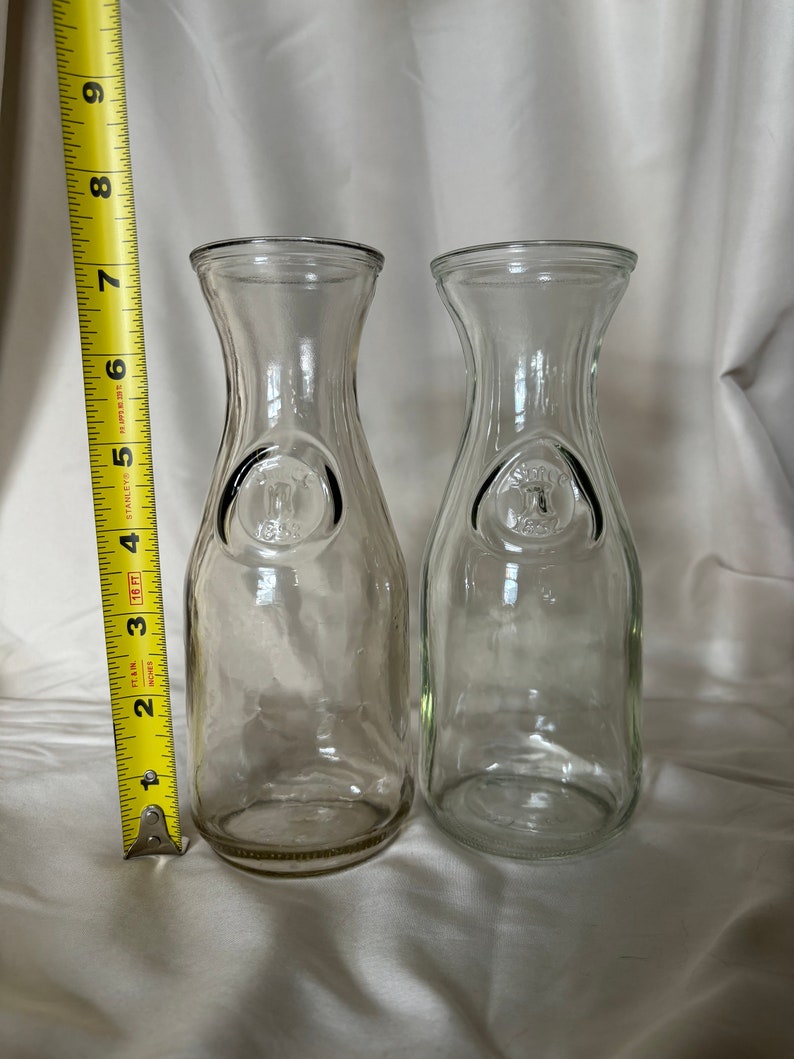 Embossed Half Liter Milk Bottles - Etsy