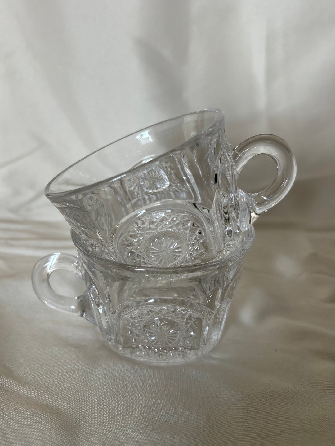 Vintage Glass Punch Cups - Etsy