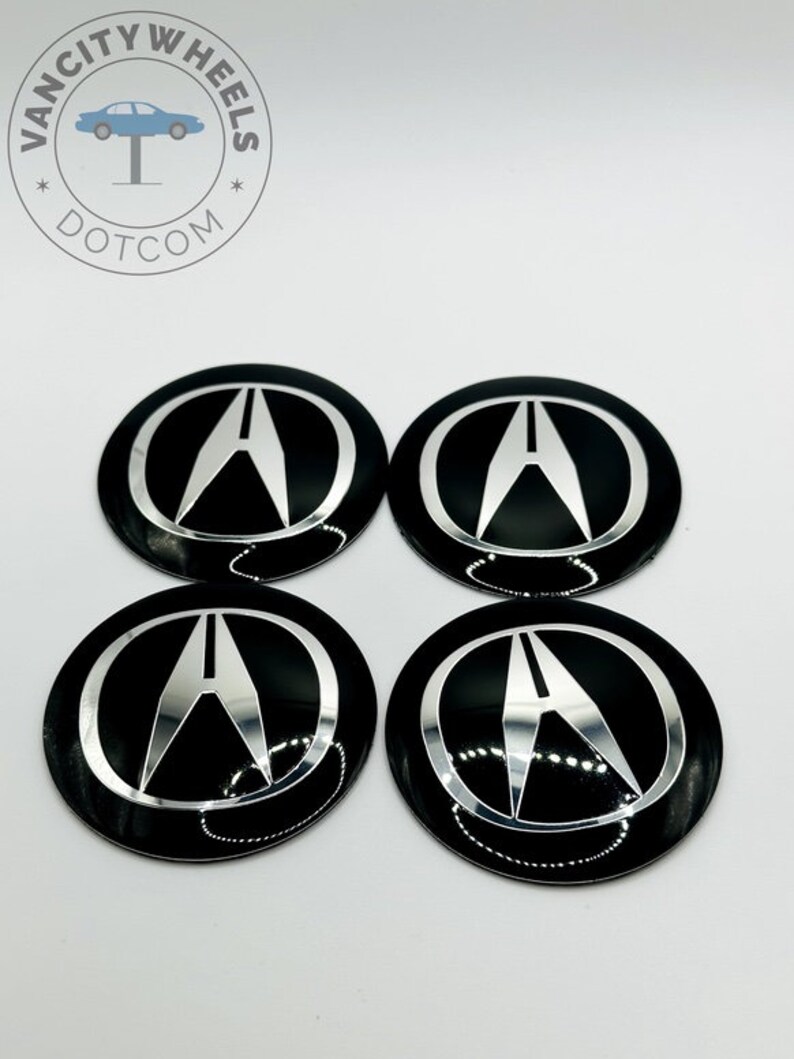4PCS 56mm and 65mm Acura Stickers Emblems: Unleash the Exquisite ...