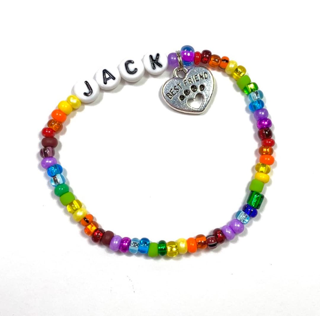 Rainbow Bridge Pet Memorial Bracelet Gift for a Loss of a Dog or Cat ...
