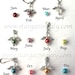 Beaded Angel Keyring. Guardian Angel Key Chain. YOU CHOOSE Birthstone ...
