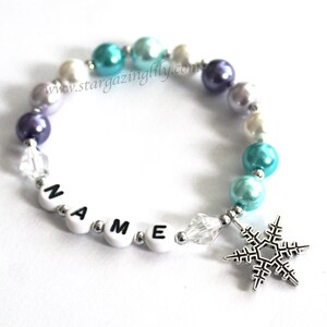 Winter Themed Frozen Freezing Cold Snowflake Bracelet. Party Favor ...