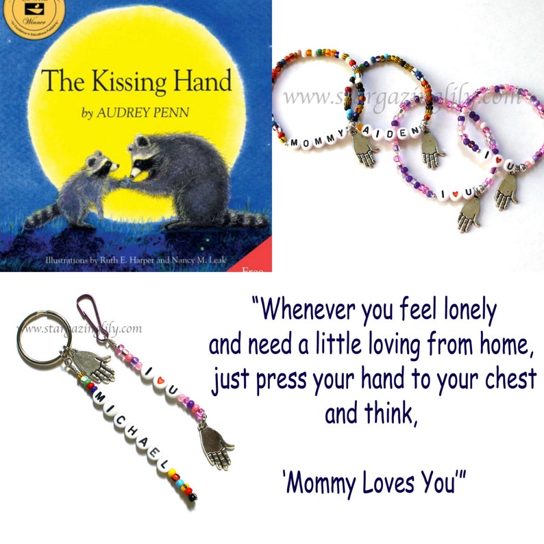 Back to School Gift Inspired by the Kissing Hand Book Mother - Etsy