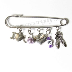 Irish Dance Kilt Pin or CREATE YOUR OWN You Choose Birthstone Bead and ...
