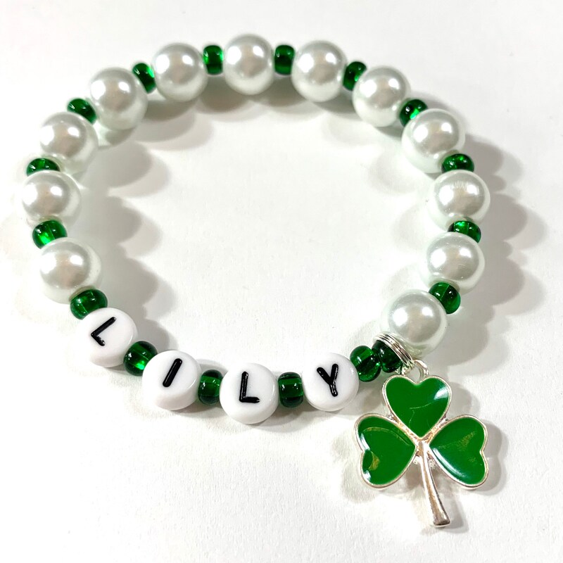 St Patricks Bracelet - Etsy