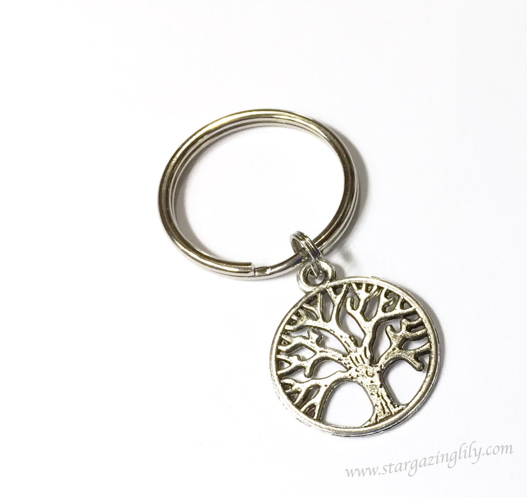Tree of Life Keyring Key Chain or Zipper Pull. - Etsy
