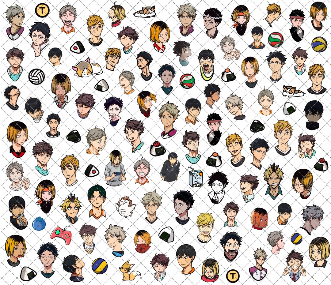 Anime HQ Pretty Setters [water-transfer Nail Decals] - Etsy