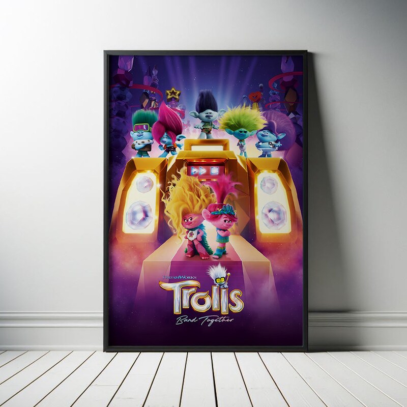 Trolls Poster - Etsy