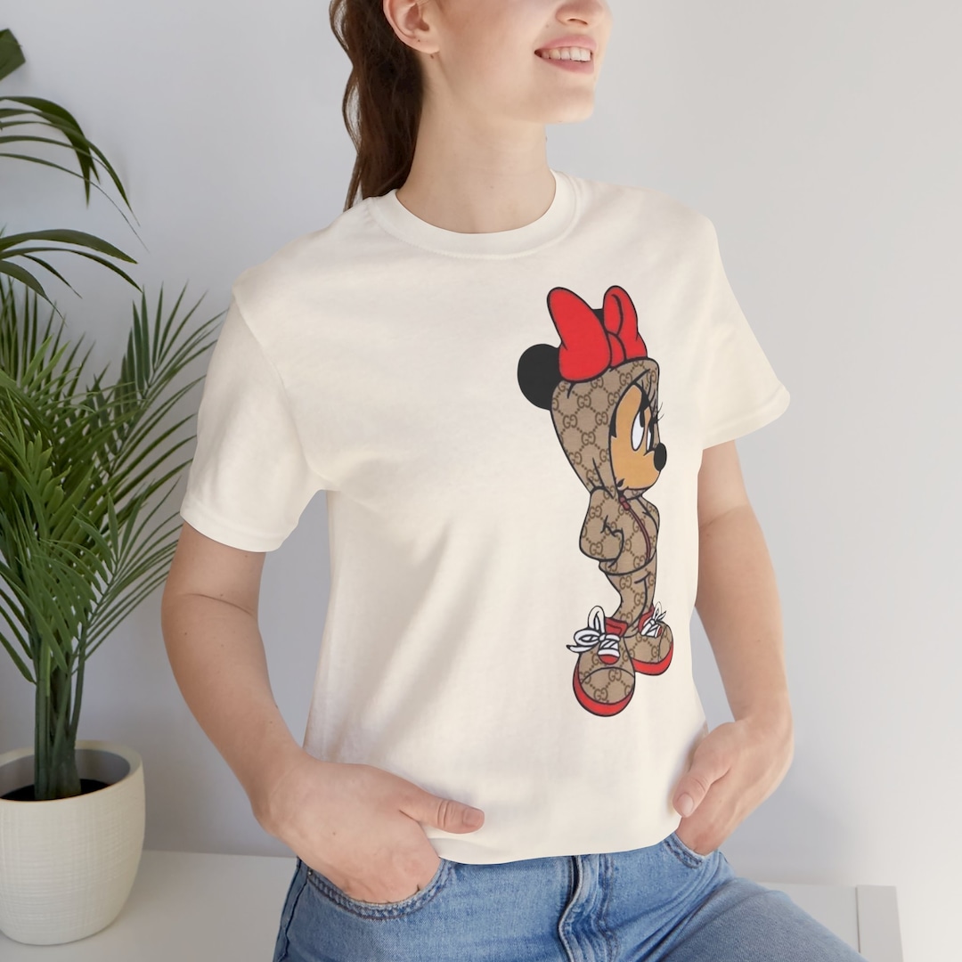 Minnie X Gucci Iconic Fusion for Trendy Luxury Girl - Etsy