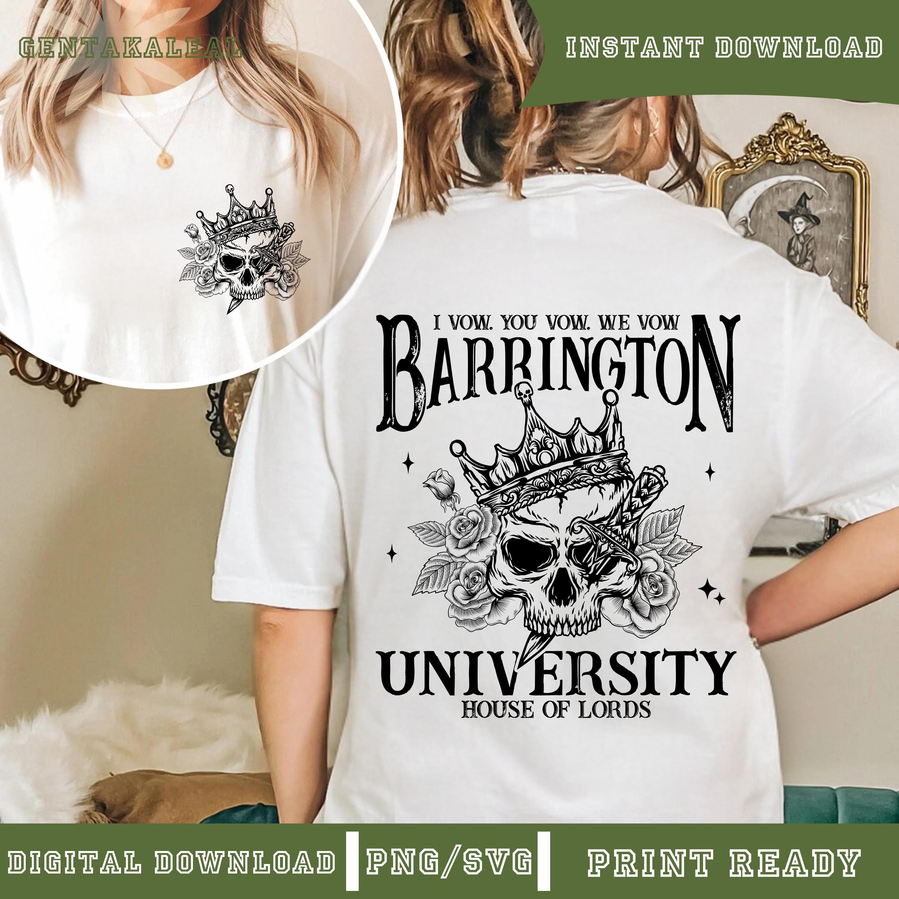 Barrington University SVG, Book Lover Png, the Ritual Shirt Design ...