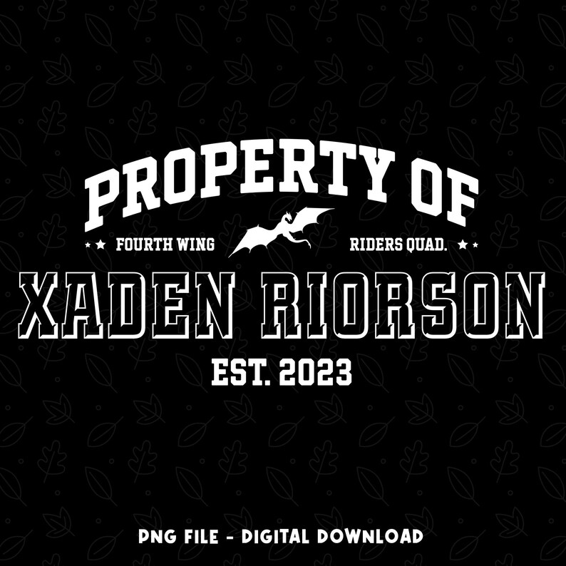 Xaden Riorson SVG, Fourth Wing Shirt PNG, Iron Flame Merch Svg ...