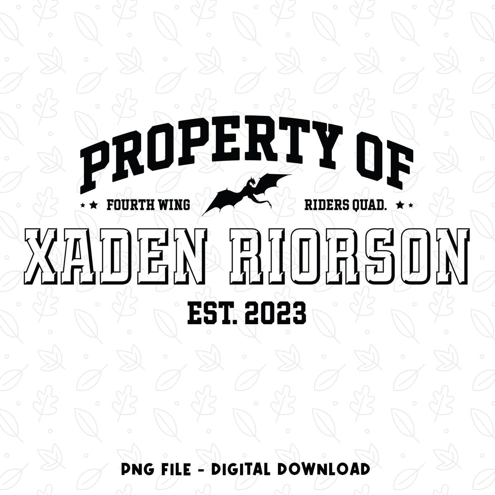 Xaden Riorson SVG, Fourth Wing Shirt PNG, Iron Flame Merch Svg ...