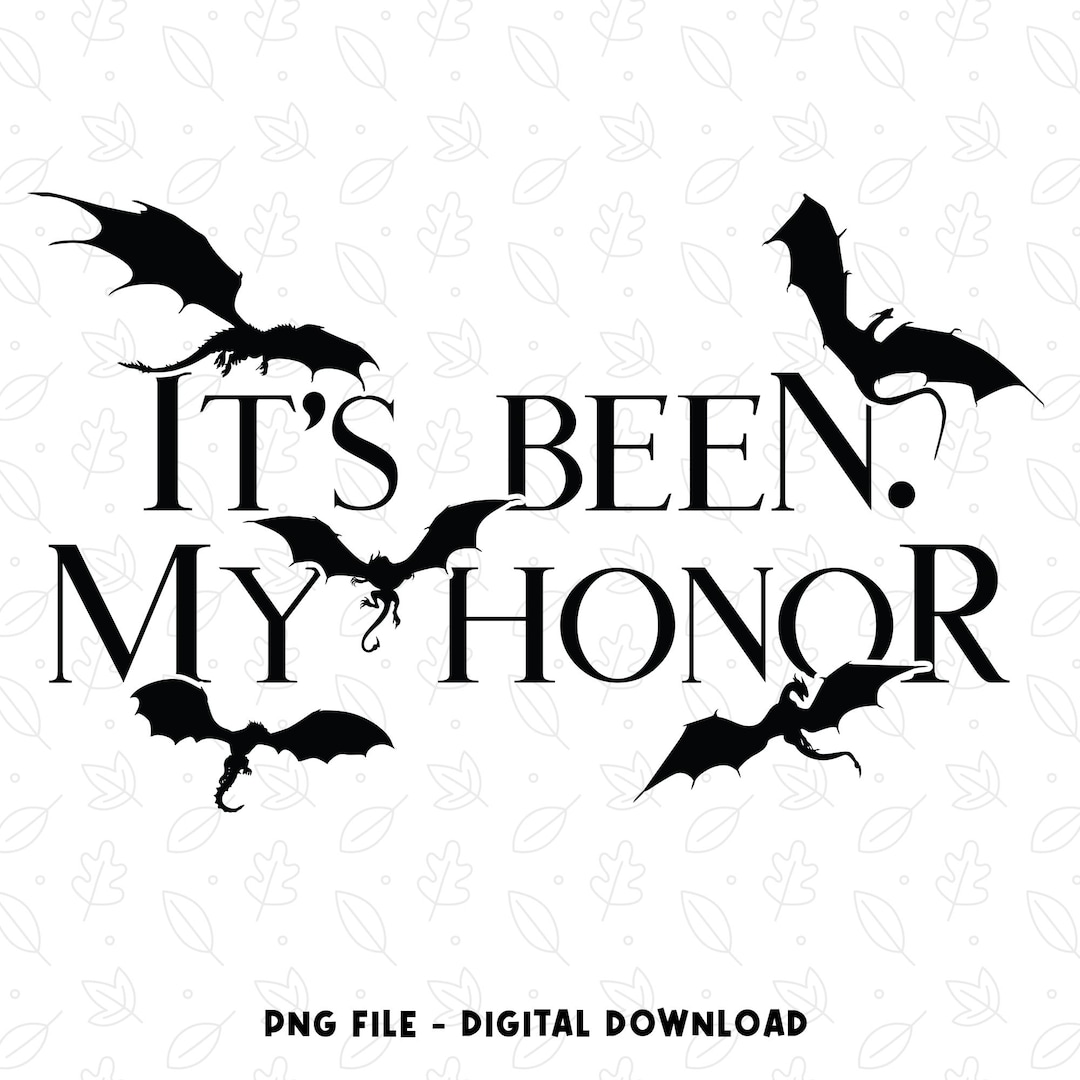 It's Been My Honor SVG, Basgiath War College PNG, Fourth Wing Liam ...