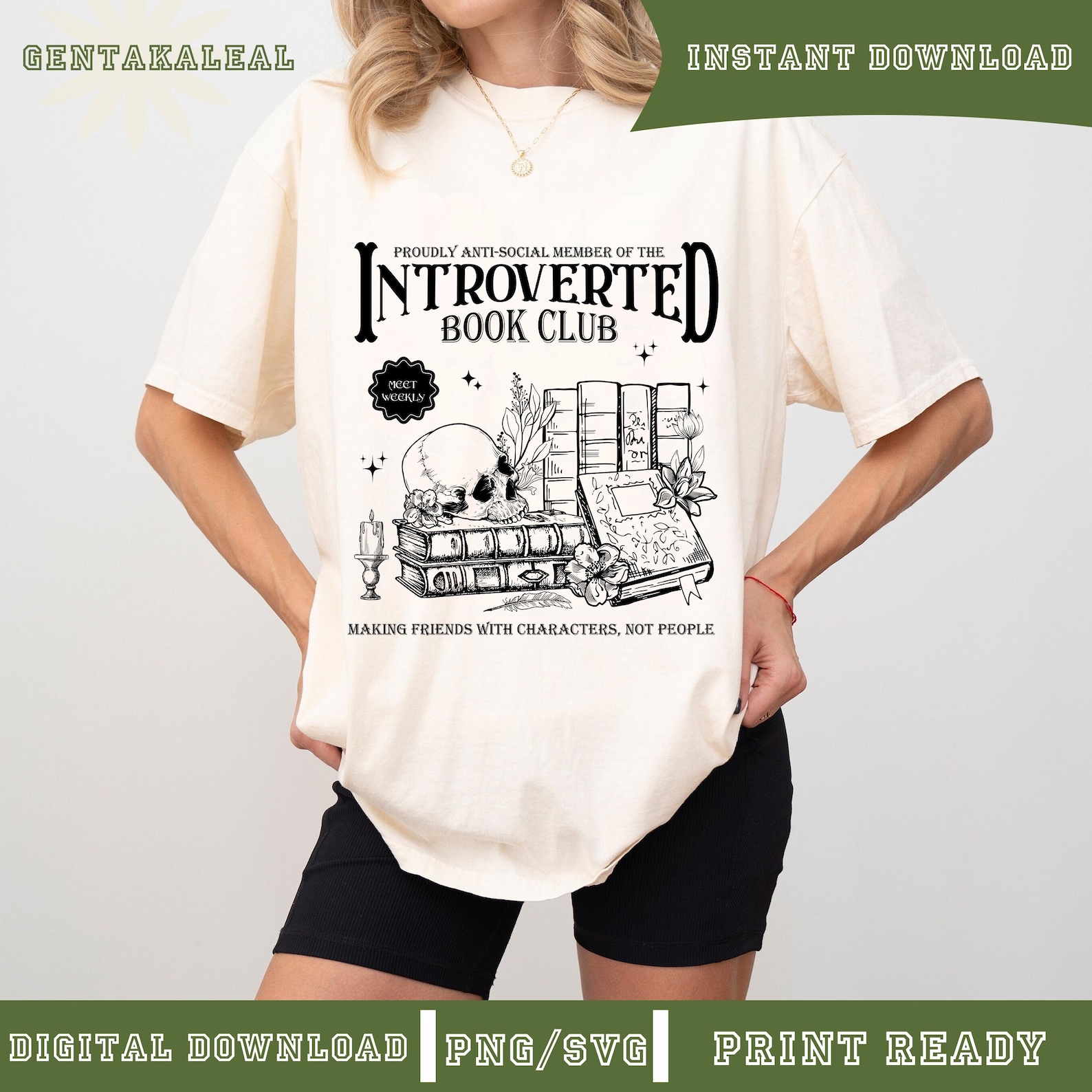 Introverted Book Club Png, Romance Reader SVG, Book Lover Antisocial ...