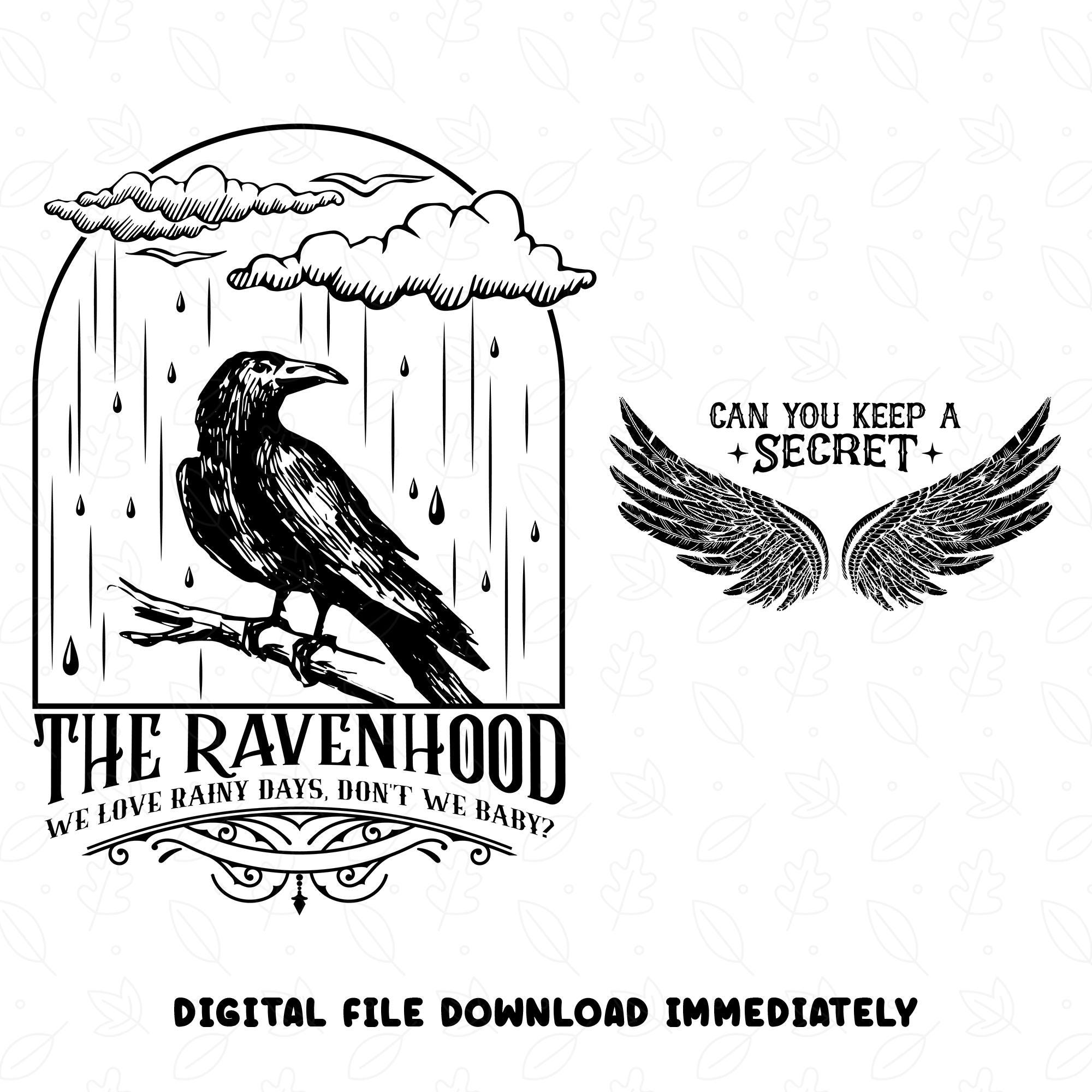 Raven on A Stack of Books SVG, Books and Raven SVG, Raven Clip Art ...
