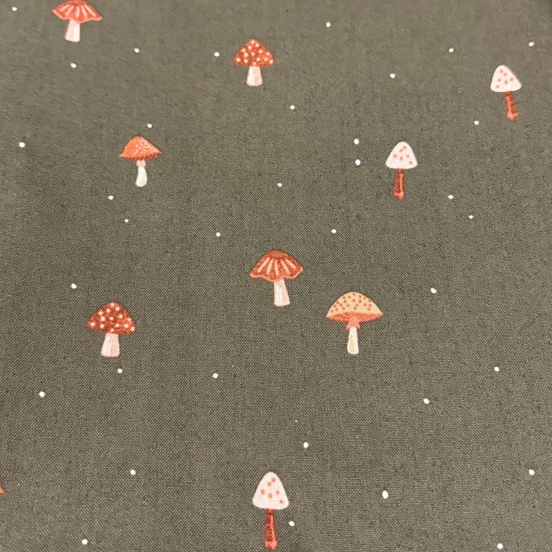 Mushroom Fabric - Etsy