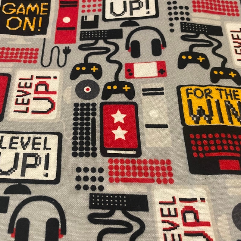 Video Game Fabric - Etsy