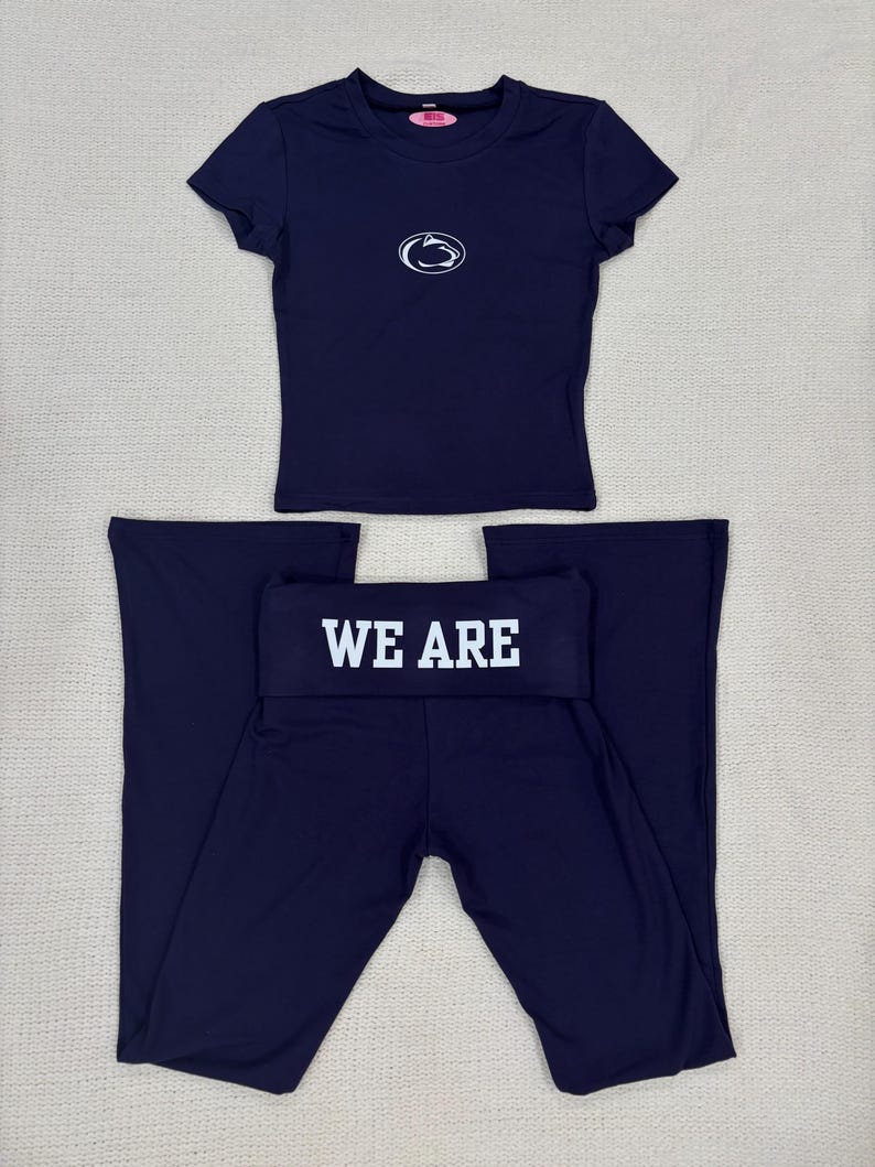 College Matching Set, Matching Sweat Set, Game Day, Tailgate Outfit ...