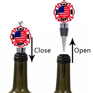 Wine Stopper Package - Fire Dept - Etsy