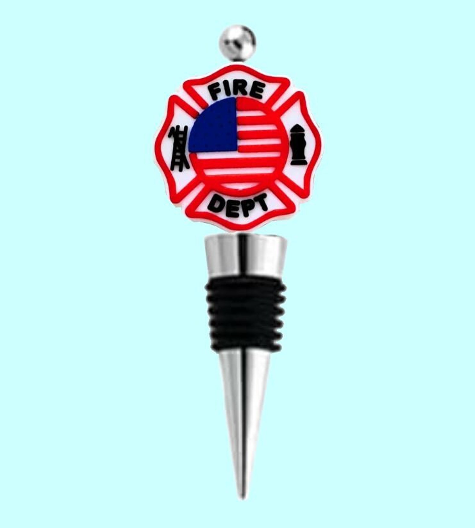 Wine Stopper Package - Fire Dept - Etsy