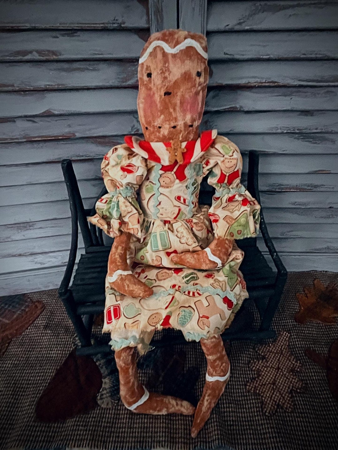 MUSTARD SEED Originals-gingerbread Doll-gingerbread-christmas ...