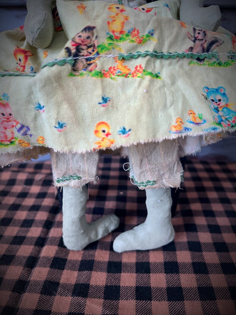 MUSTARD SEED Originals-primitive Rabbit Doll Bunny-bunny - Etsy