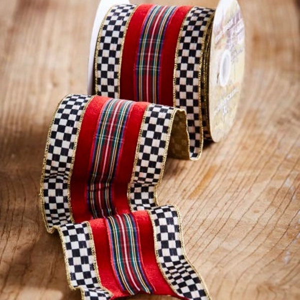 Courtly Check Fabric - Etsy