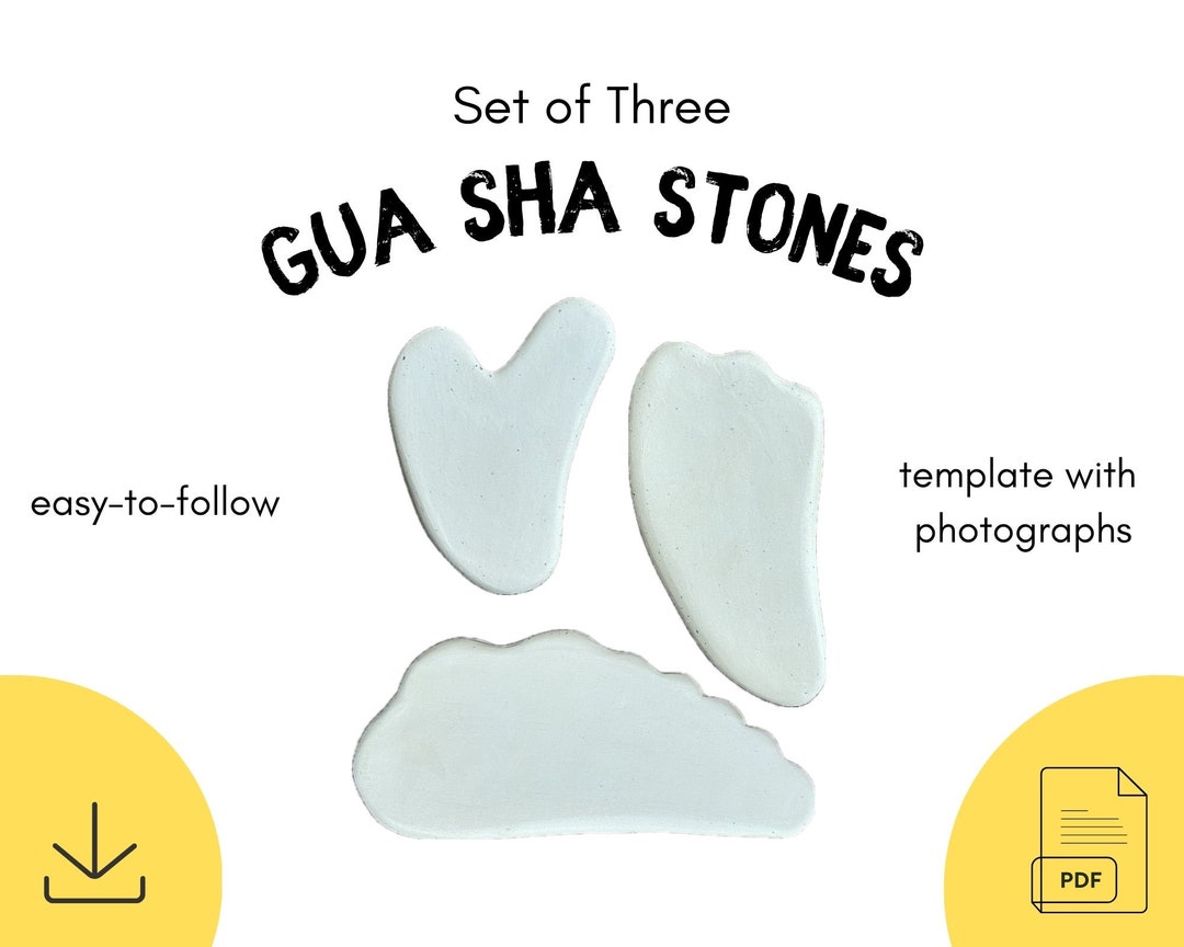 Ceramic Gua Sha Stone Template DIY Ceramics Stencil Pottery Crafts ...
