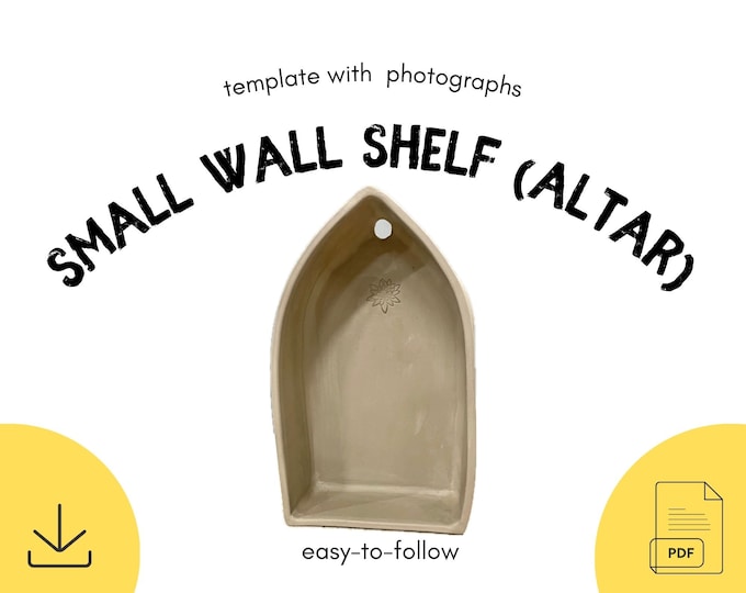 Handmade Ceramic Altar Home Decor Aesthetic Pottery Gift Wall Hanging ...