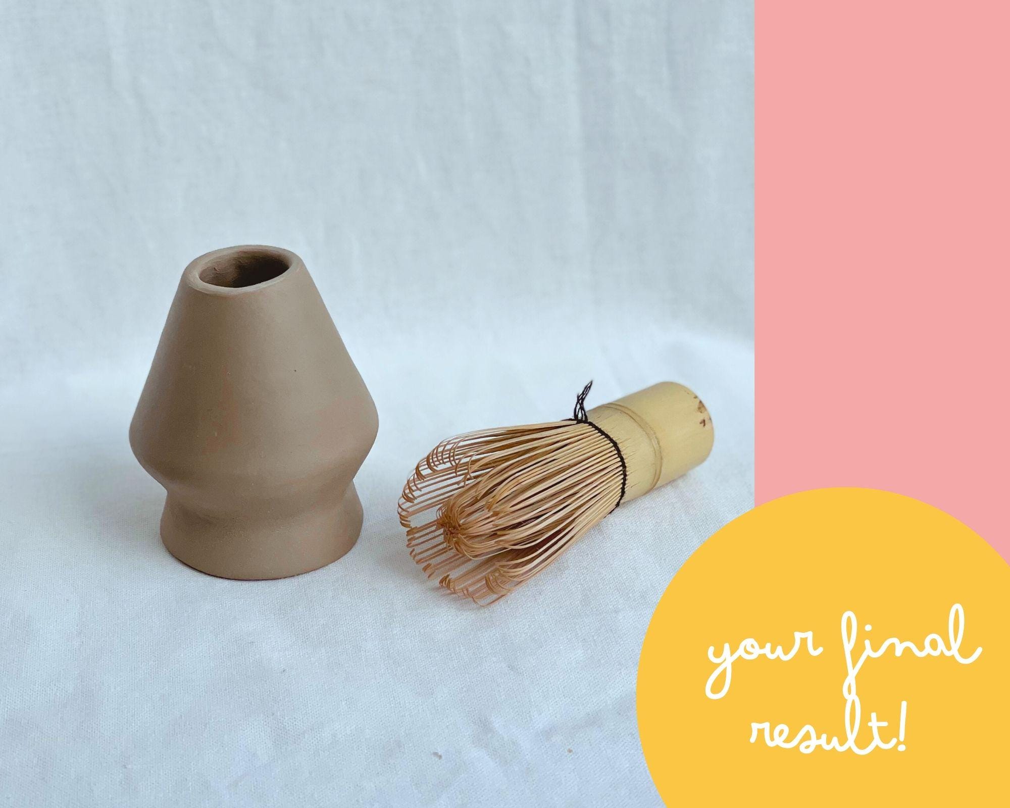 Matcha Whisk Holder Template Chasen DIY Ceramics Stencil Pottery Crafts ...
