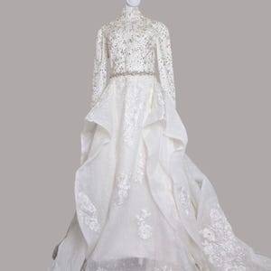 Lexus - Modest Mermaid Wedding Dress / Bridal Gown - Etsy