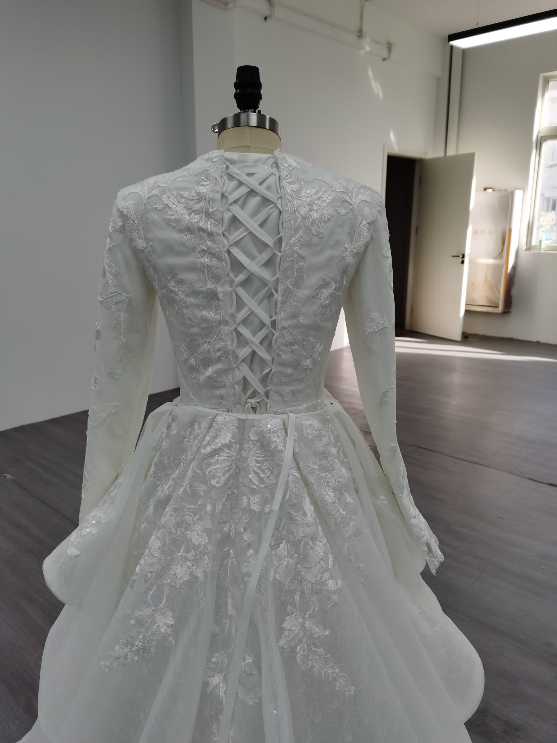 SALE: 850USD ONLY! Best-selling Modest Mermaid Wedding Dress / Bridal ...