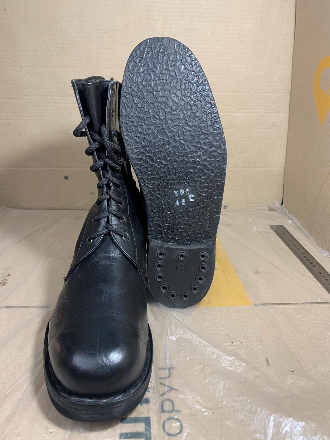 Vintage Soviet Russian Combat Boots Pilots Air Force USSR (46 Size) - Etsy