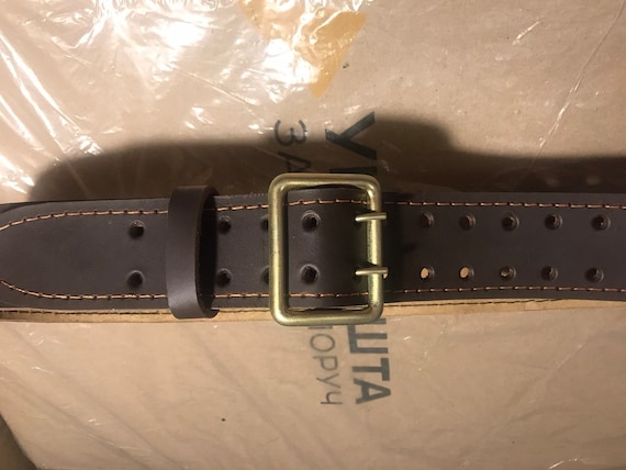 Soviet Russian Officer Belt Red Army Military Uniform… - Gem