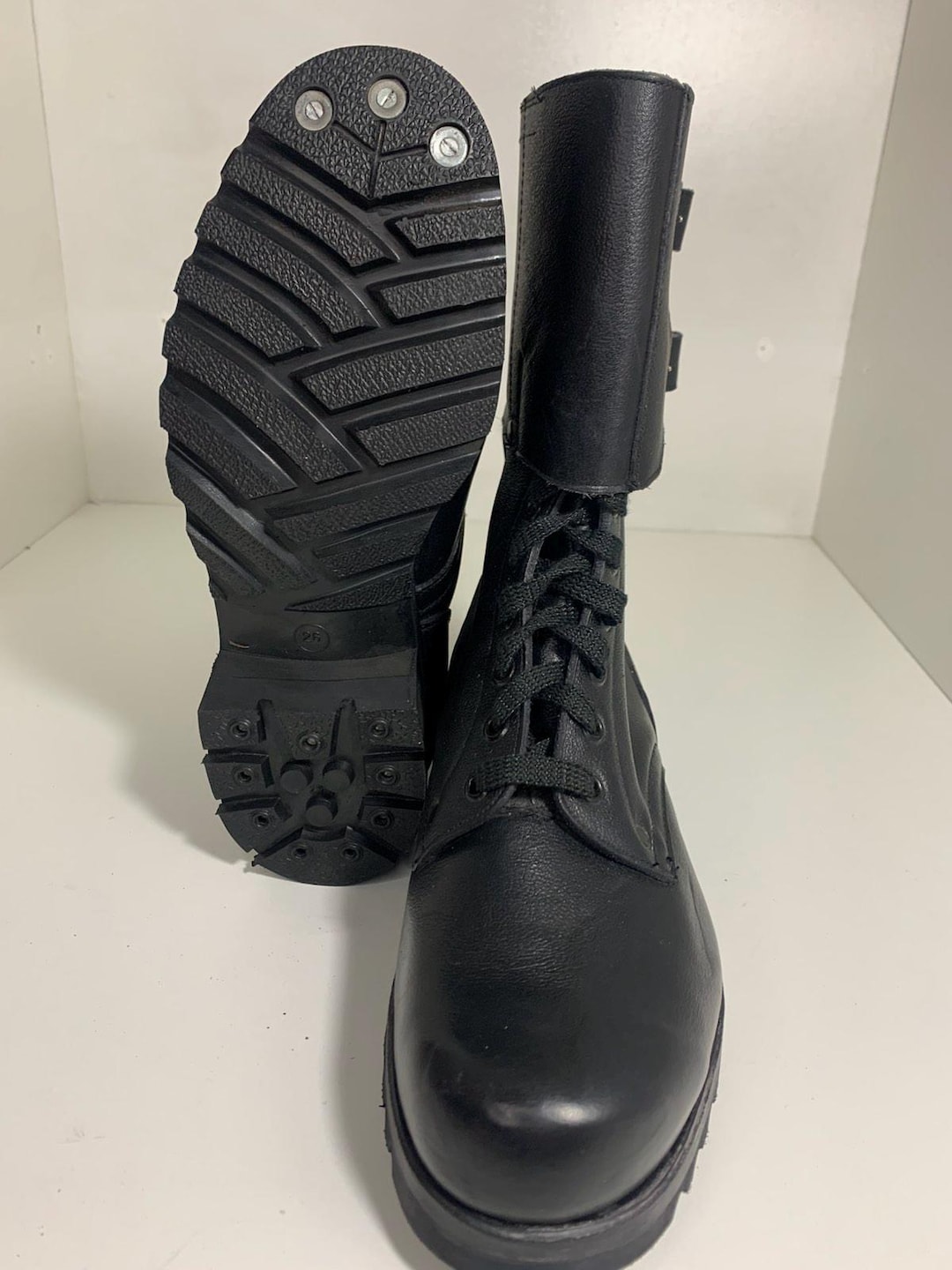 Special Combat Boots VDV Tactical Leather With Straps - Etsy