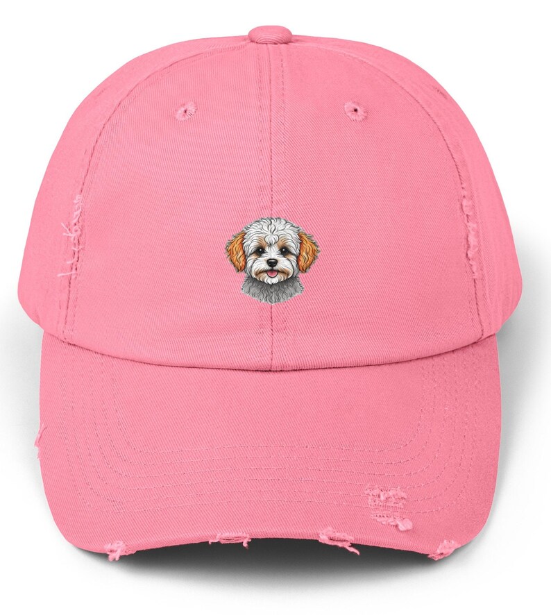 Maltese Maltipoo Cap Embroidered Hat,baseball Maltipoo Gift, Maltese ...