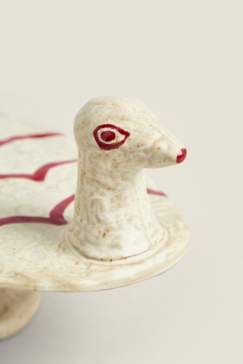 White Dove Bird Ceramic Mediterranean Italian Handmade in Italy Table ...